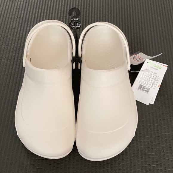 CROCS | Shoes | Crocs Specialist Enclosed Unisex Roomy Fit White | Poshmark